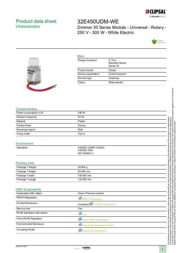 Vivid White Clipsal Iconic LED Dimmer Mechanism Rotary,, 44% OFF