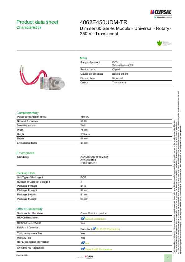 Vivid White Clipsal Iconic LED Dimmer Mechanism Rotary,, 44% OFF